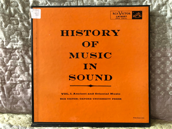 History Of Music In Sound - Volume II. Early Medieval Music Up To 1300 ...