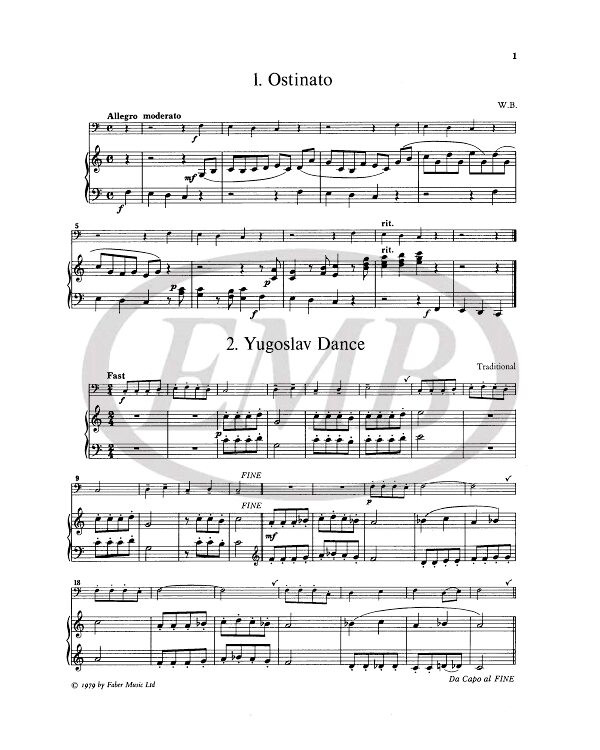 First Book of Bassoon Solos / Author: Bergmann, Walter, Hilling, Lyndon ...