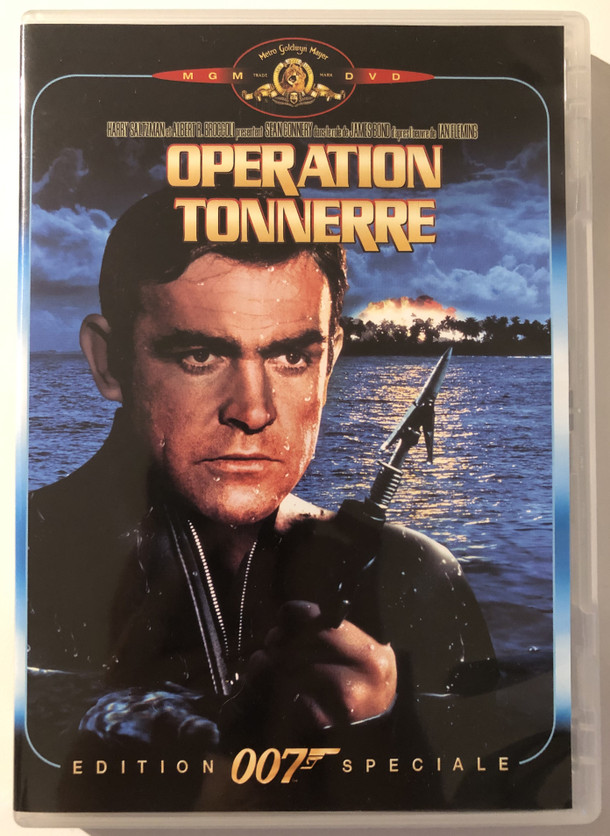 OPERATION TONNERRE - James Bond / Edition Speciale 007 / DVD Video ...