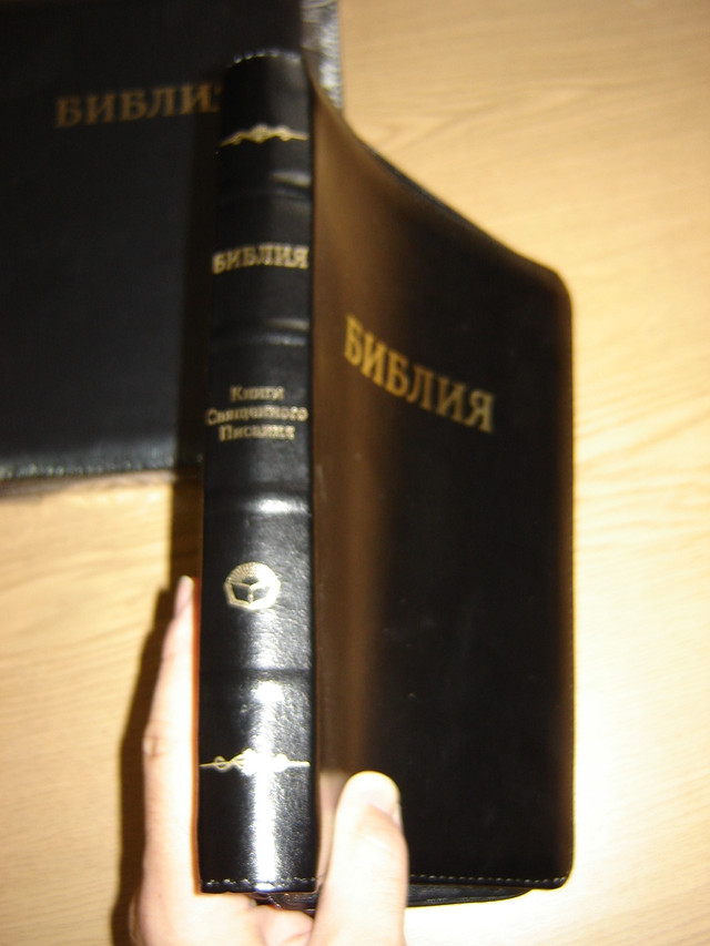 Fante Bible - Leather Bound with Golden Edges