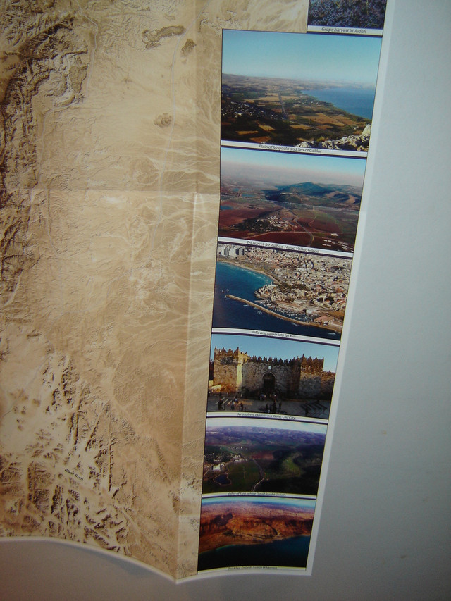 Satellite Map of Bible Lands (3D View)