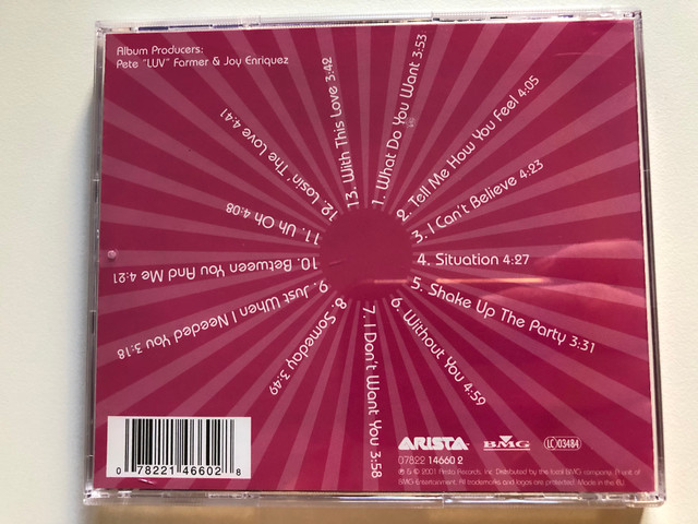 Lisa Left Eye Lopes – Supernova / Arista Audio CD 2001 / 07822 14678 2 ...