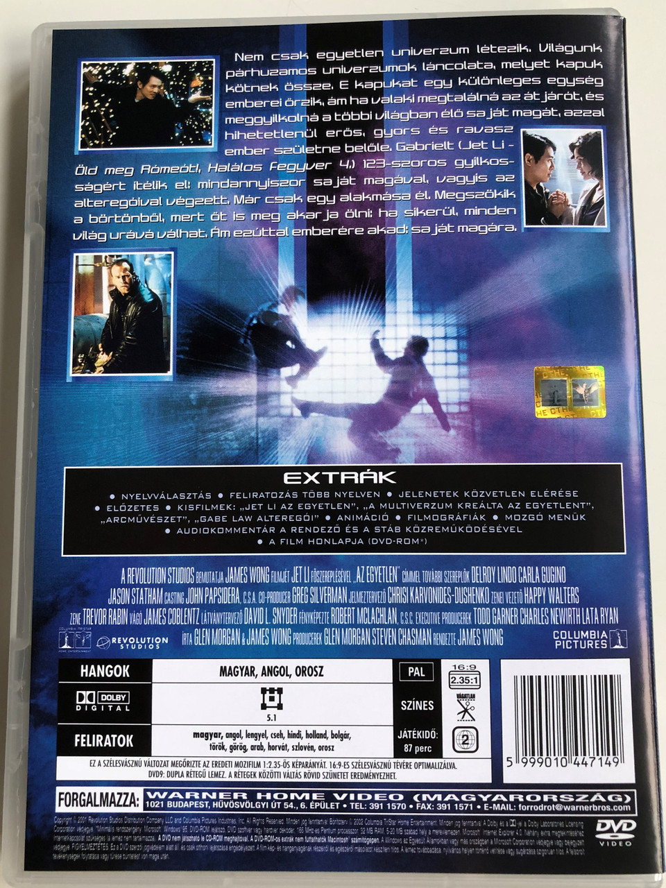 The One (2001) | Sci-Fi Action DVD Featuring Jet Li