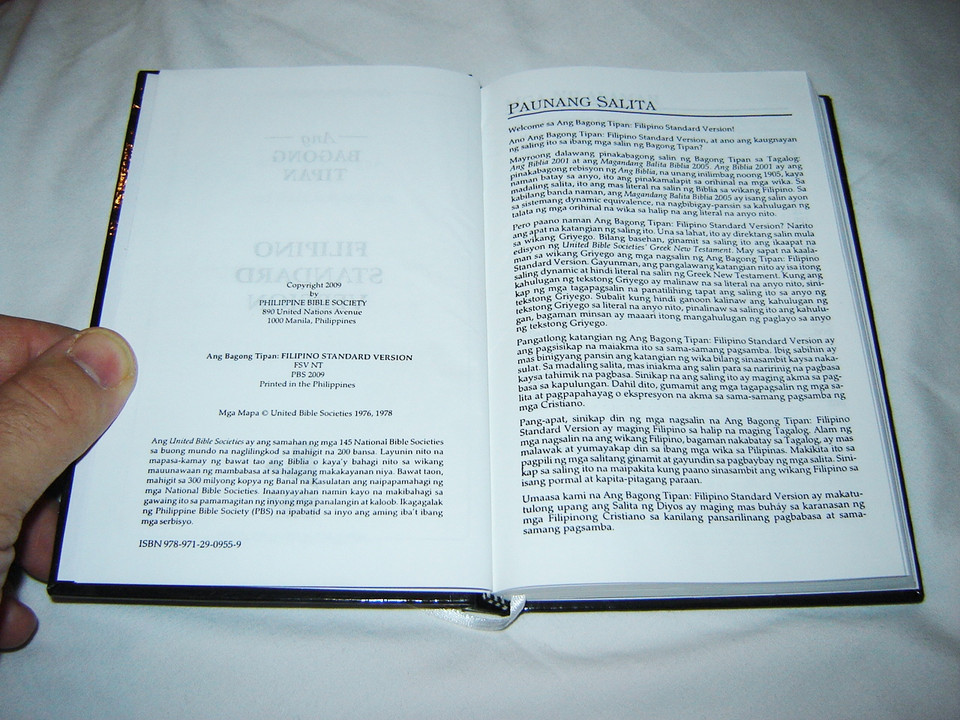 New Testament: Pinoy Version / Filipino New Testament