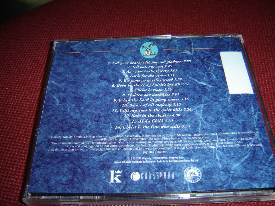 Timothy Dudley-Smith Tell Out, My Soul / The Hymn Makers - Kingsway ...