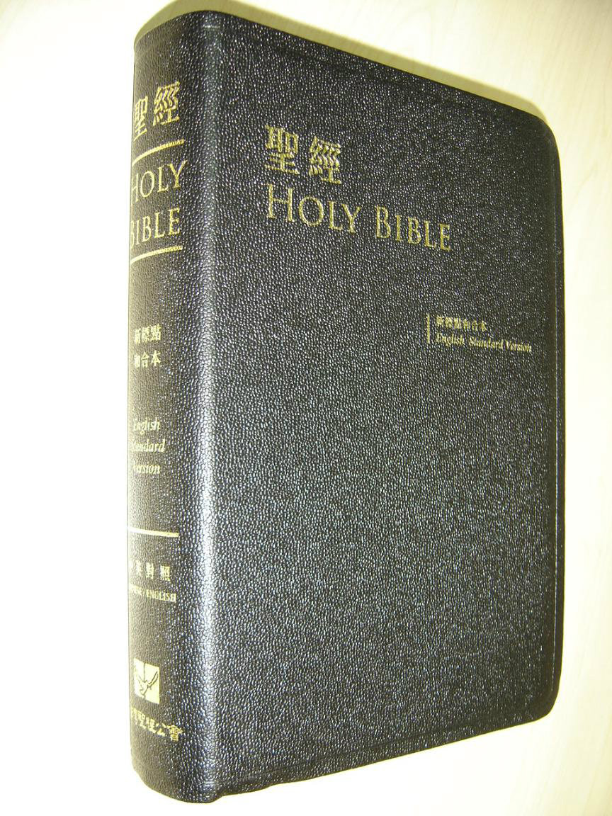 Chinese Union Version Holy Bible - Midsize Black PVC Edition