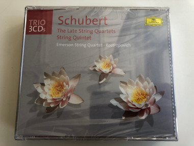 Schubert – The Late String Quartets, String Quintet / Emerson String Quartet, Rostropovich ...