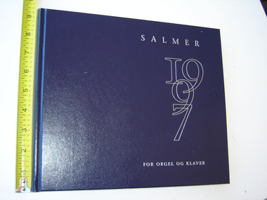Norwegian Hymnbook with Notes / 283 Hymns / Salmer 1997 For Orgel Og ...