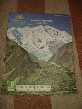 Northern Pakistan Guide Map / Map of Baltistan and Azad Jammu & Kashmir ...