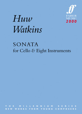 Huw Watkins: Sonata for Cello & Eight Instruments - Score