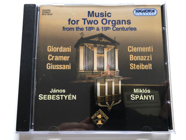 Music For Two Organs From The 18th & 19th Centuries - János Sebestyén ...