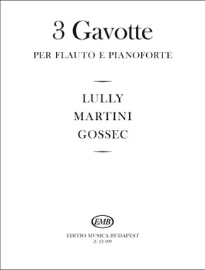 3 Gavotte – Flute & Piano Sheet Music Edition