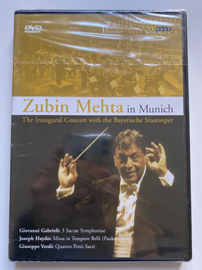 Zubin Mehta in Munich: The Inaugural Concert