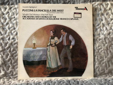 Puccini: La Fanciulla Del West - Tebaldi, Del Monaco Ace Of Diamonds LP