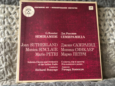 G. Rossini: Semiramide - Joan Sutherland, Monica Sinclair, Mario Petri ...