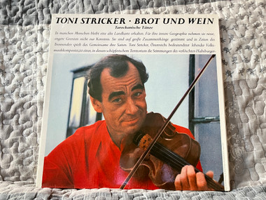 Toni Stricker – Brot Und Wein - Tarockanische Tänze / OK Musica LP 1979 ...