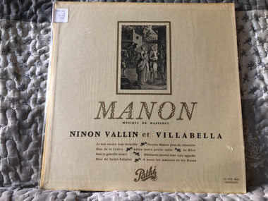 Manon: Musique De Massenet - Ninon Vallin et Villabella