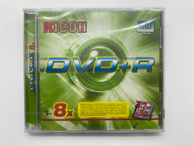 Ricoh DVD+R 8x Speed - 120 Min 4.7 GB Capacity