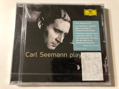 Carl Seemann Plays Bach - Bible in My Language