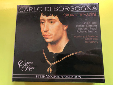 Pacini: Carlo di Borgogna 3CD - Opera Rara