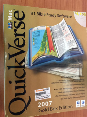 QuickVerse Mac Bible Study 2007 | Gold Box Edition