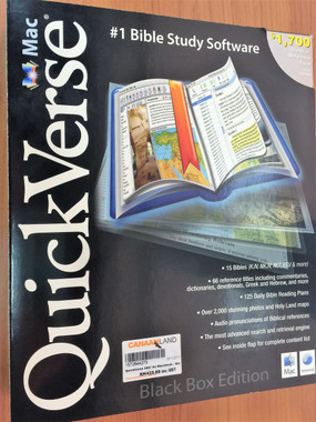 QuickVerse Mac Bible Study 2007 | Black Box Edition