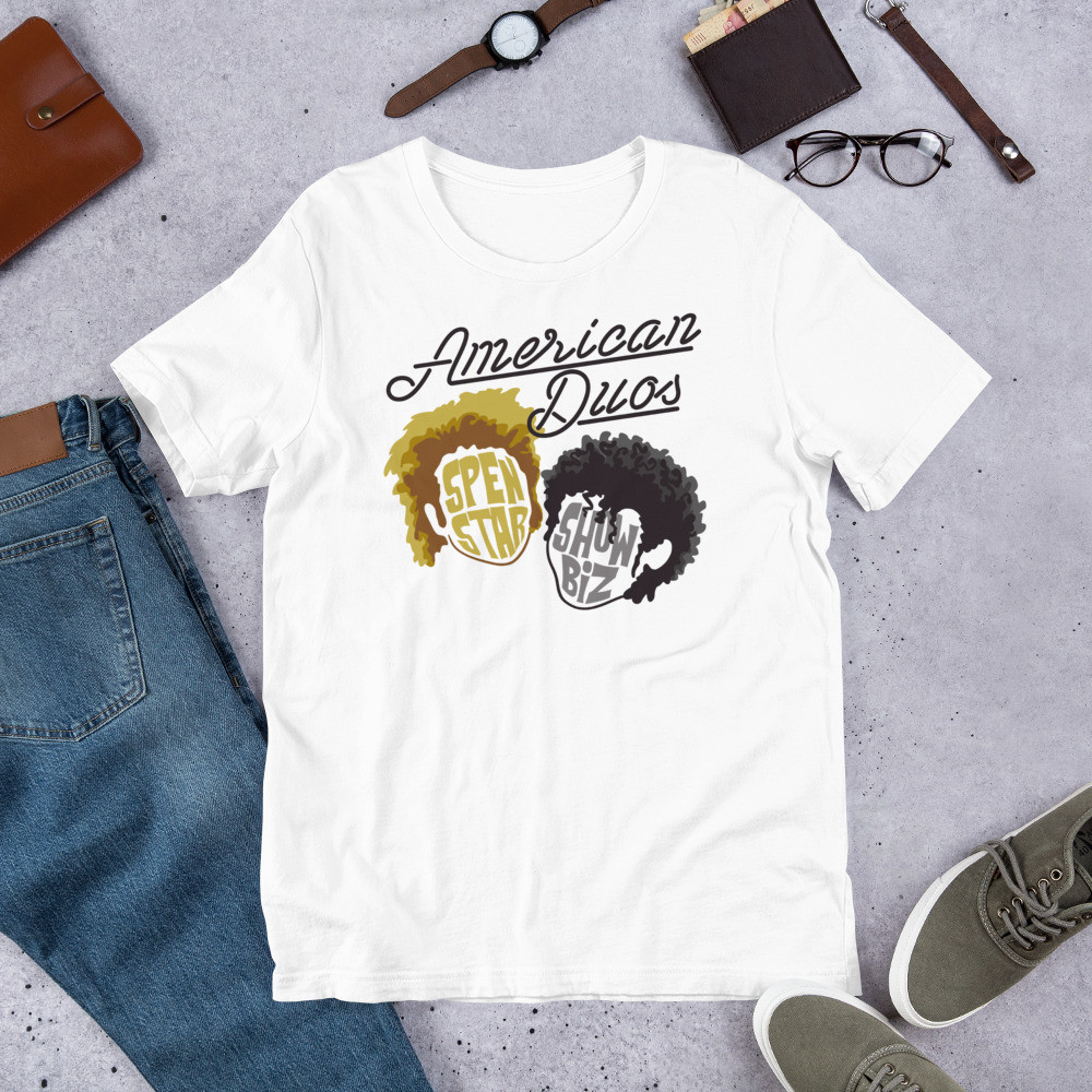 Psych American Duos - Shawn SpenStar and Gus T.T. Show Biz T-Shirt ...