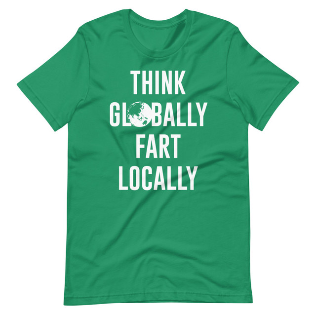The Simpson's Think Globally Fart Locally T-Shirt | CultSub
