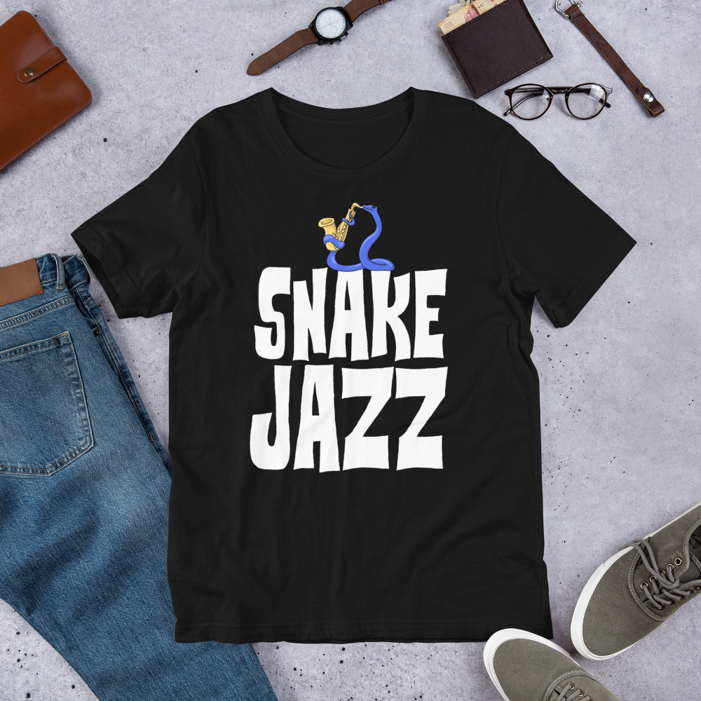 Rick & Morty Rattlestar Ricklactica Snake Jazz Tee | CultSub
