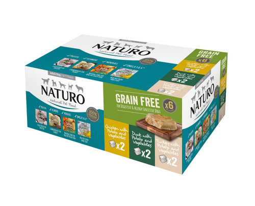 Naturo Grain Free Variety Pack - 6pk - Petmaster