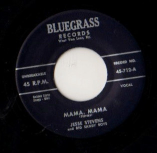 STEVENS , JESSE STEVENS - MAMA MAMA MAMA - Norton Records