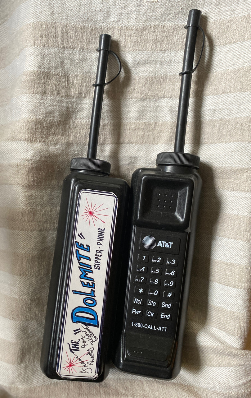 Rudy Ray Moore Sipper Phone autographed - Norton Records
