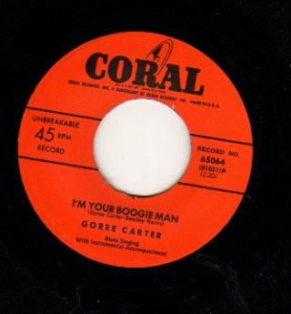 CARTER , GOREE CARTER - I'M YOUR BOOGIE MAN - Norton Records