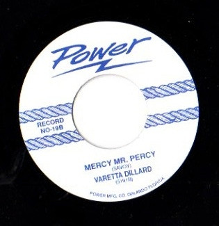 VARETTA DILLARD - MERCY MR. PERCY - Norton Records