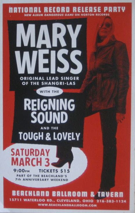 OUR TALENT - MARY WEISS - Norton Records