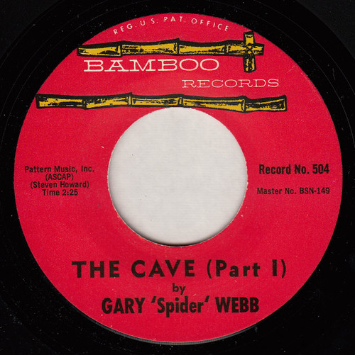 WEBB , GARY "SPIDER" WEBB - THE CAVE (REPRO) - Norton Records