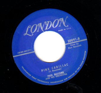 BASCOMB - PAUL BASCOMB - PINK CADILLAC - Norton Records