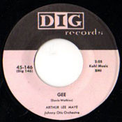 MAYE, ARTHUR LEE - GEE / ONLY YOU - Norton Records