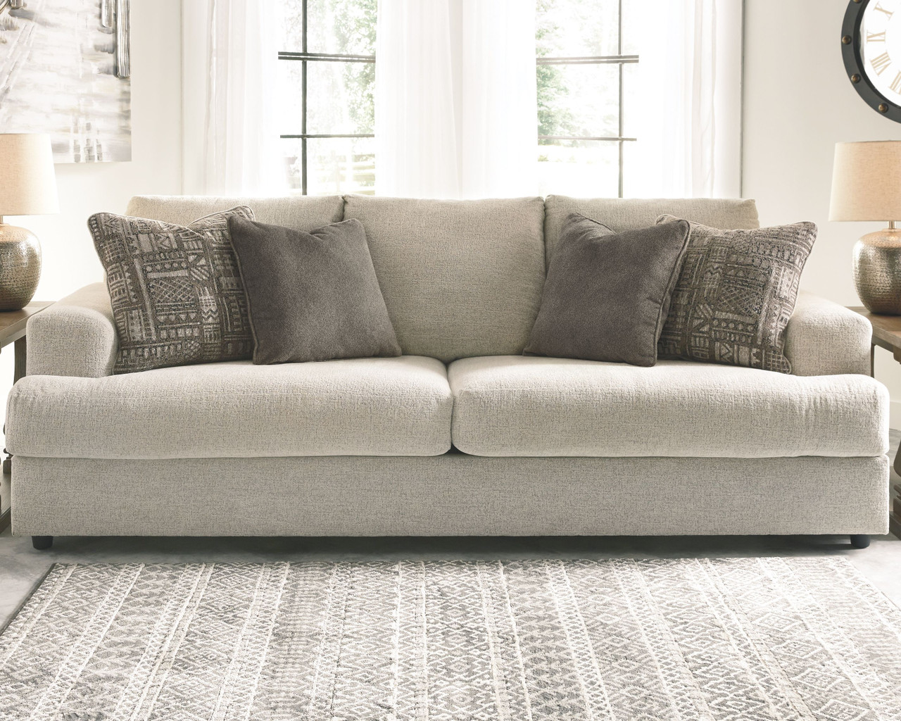 The Soletren Stone Sofa available at Rose Brothers Furniture serving ...