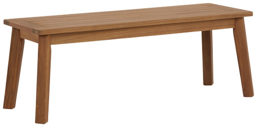 The Janiyah Light Brown Bench available at Rose Brothers Furniture ...