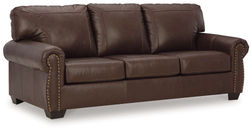 The Colleton Dark Brown Sofa available at Rose Brothers Furniture ...