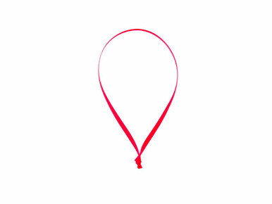 5" Red Ribbon Loops, 100 pieces - Finish Line Custom Finishing