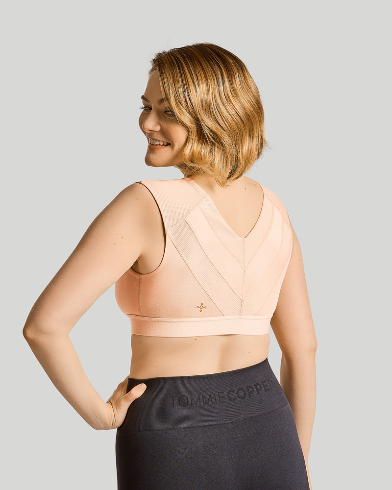 Shoulder Support Bra With Zipper | Trusted Compression | Tommie Copper®