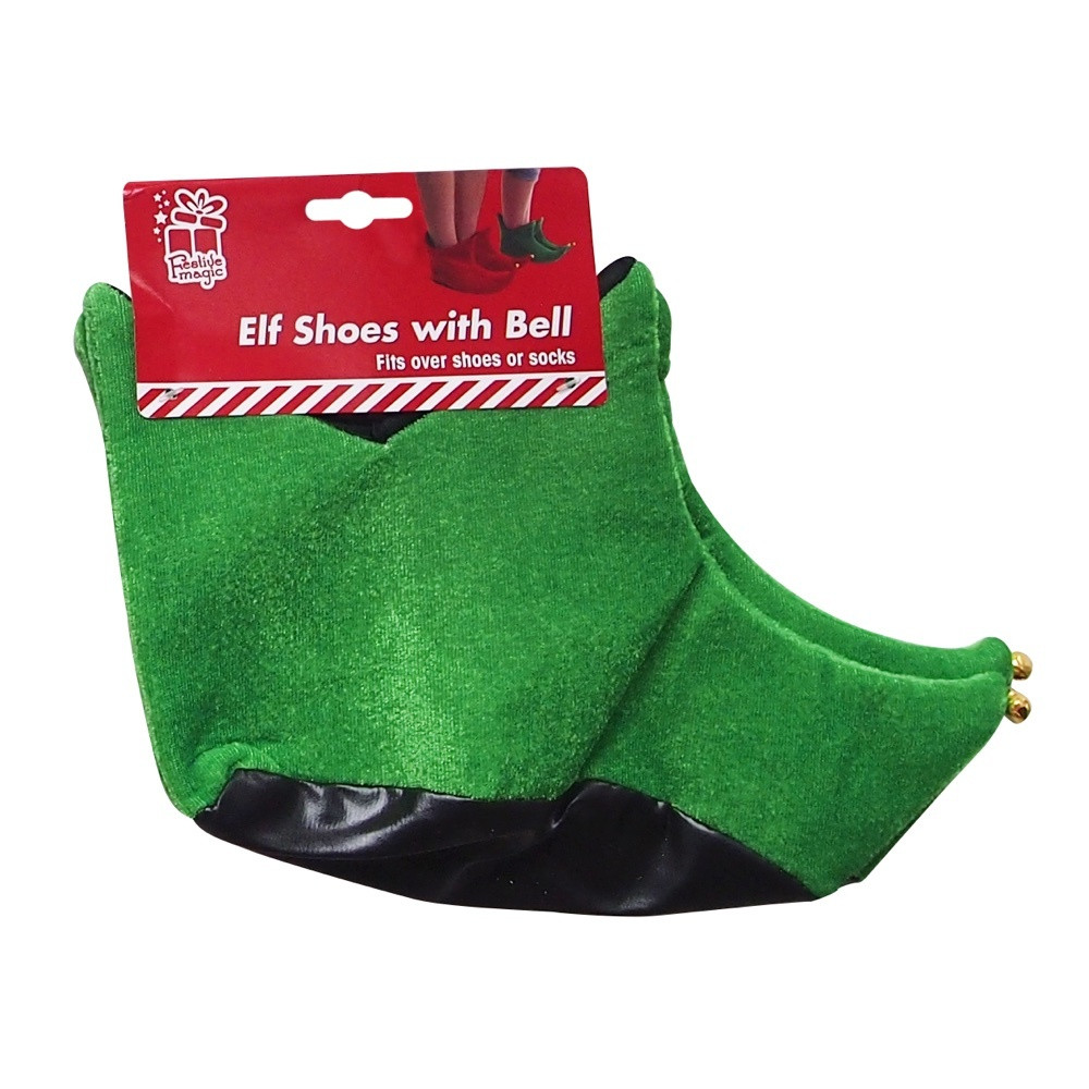 Kids Elf Shoes with Bells - 24cm - Christmas Elves