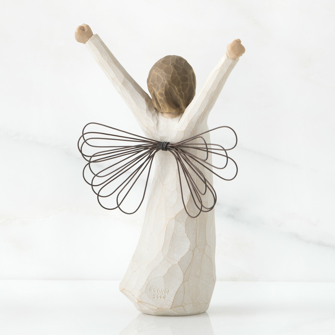 Willow Tree - Angel of Courage Figurine - 14cm - Christmas Elves