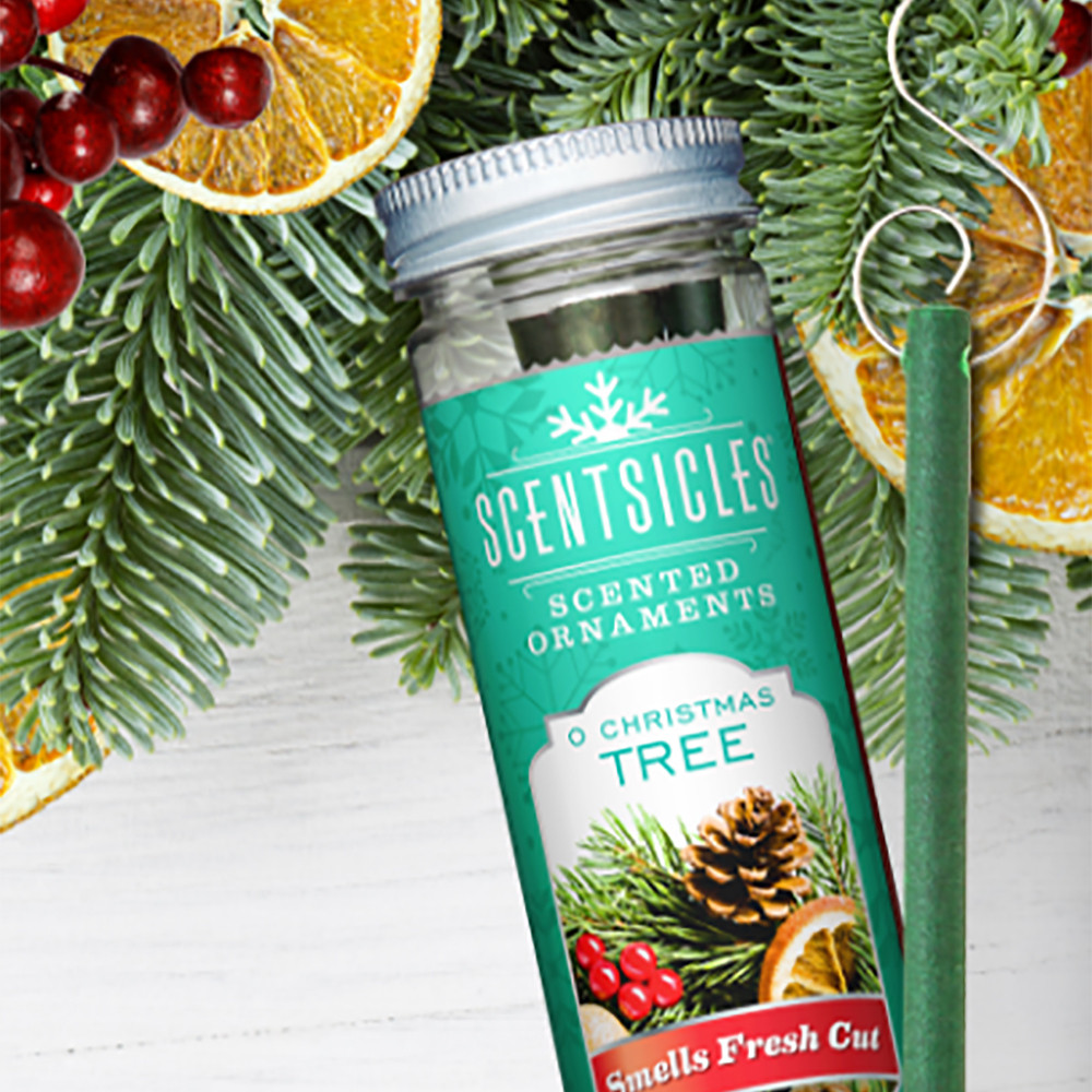 Scentsicles O'Christmas Tree Scented Christmas Tree Ornaments ...