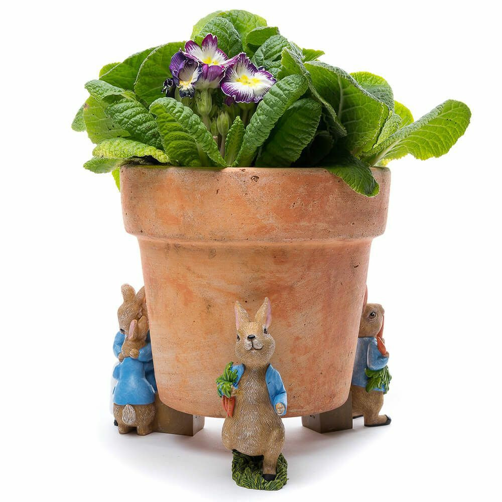 Beatrix Potter Peter Rabbit Plant Pot Feet (Set of 3) - 11cm ...