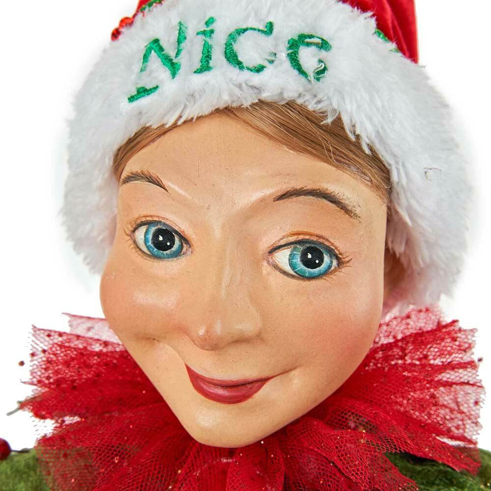 Katherine's Nice Elf (Santa's Coming To Town) - 66cm - Christmas Elves