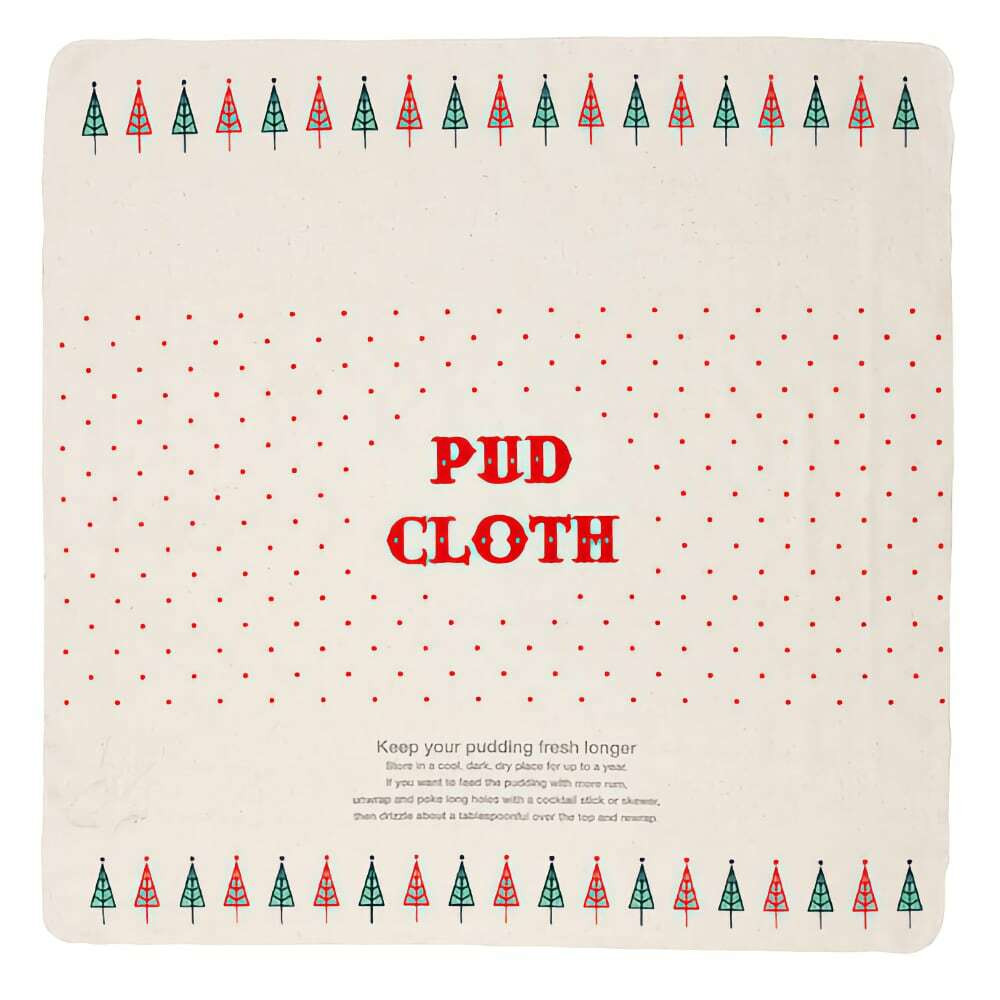 Natural Tone Cheer Pudding Cloth (2 Styles) - 60cm - Christmas Elves