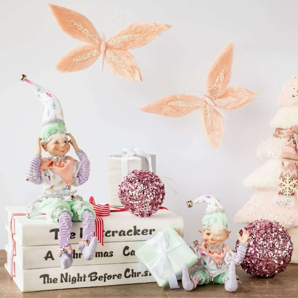 Pastel Charm Christmas Elf - 40cm - Christmas Elves